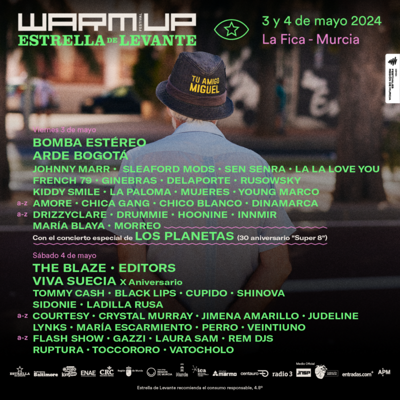WARM UP Estrella de Levante anuncia los horarios para su próxima edición